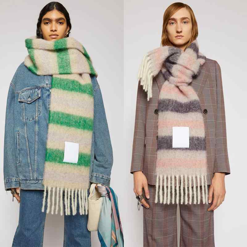 マフラー レディース 秋冬 ニット 格子柄 ストール 韓国 学生 風 中判 厚手 防寒 ストライプ 春秋 オールシーズンカテゴリ: ストール/マフラー 素材: フェイク 対象: ユニセックス デザイン: ストライプ 機能: 保温 シーズン:...