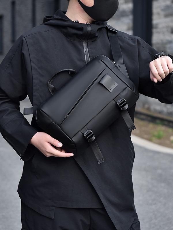 メンズ ショルダーバッグ 男性用 斜めがけ 鞄 大容量 防水 オックスフォード生地 無地 黒 ブラック グレー 緑 グリーン 通気性 カジュアル 旅行・カテゴリ: メンズショルダーバッグ・スタイル: クロスボーダー・素材: オックスフォード...