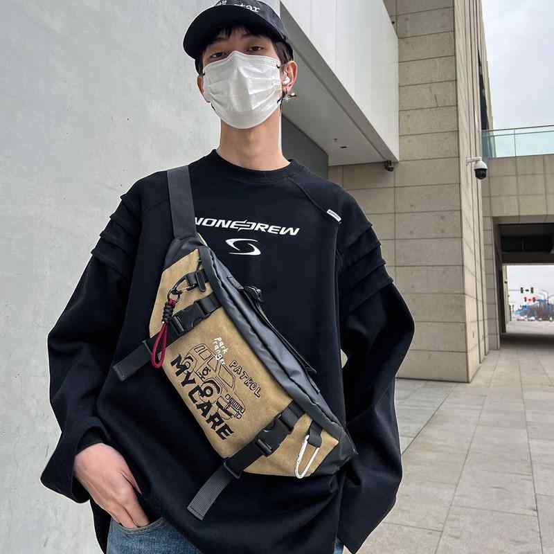 ショルダーバッグ 男性用 豪華感 大容量 斜めがけ 鞄 通勤 通学 帆布 キャンバス 黒 ブラック グレー グレー レッド 赤 グリーン 緑 カーキ・カテゴリ: メンズショルダーバッグ・スタイル: クロスボーダー・素材: キャンバス・柄: ...