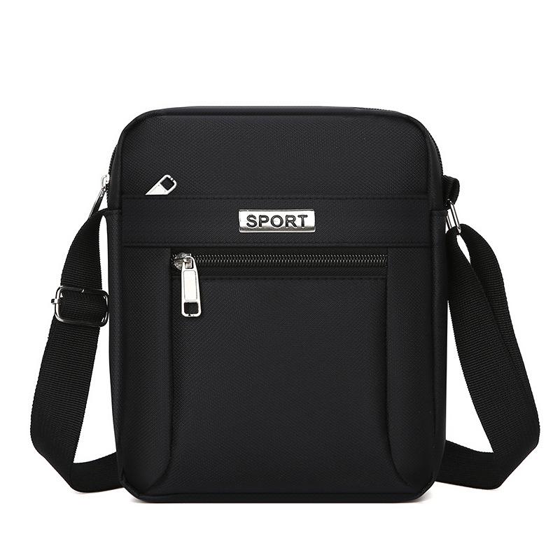 10個セットショルダーバッグ 男性用 オックスフォード布 帆布 斜めがけ ビジネスバッグ 小さめ カーキ ブラック ブラウン グレー ブルー 普段使い・カテゴリ: メンズ斜めがけバッグ・スタイル: クロスボーダー・素材: オックスフォード布...