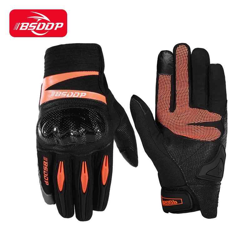 40個セット手袋 バイク用 メンズ レディース 炭素繊維 人工繊維 ポリエステル 全指 通気性 耐衝撃 落下防止 黒 オレンジ 蛍光緑