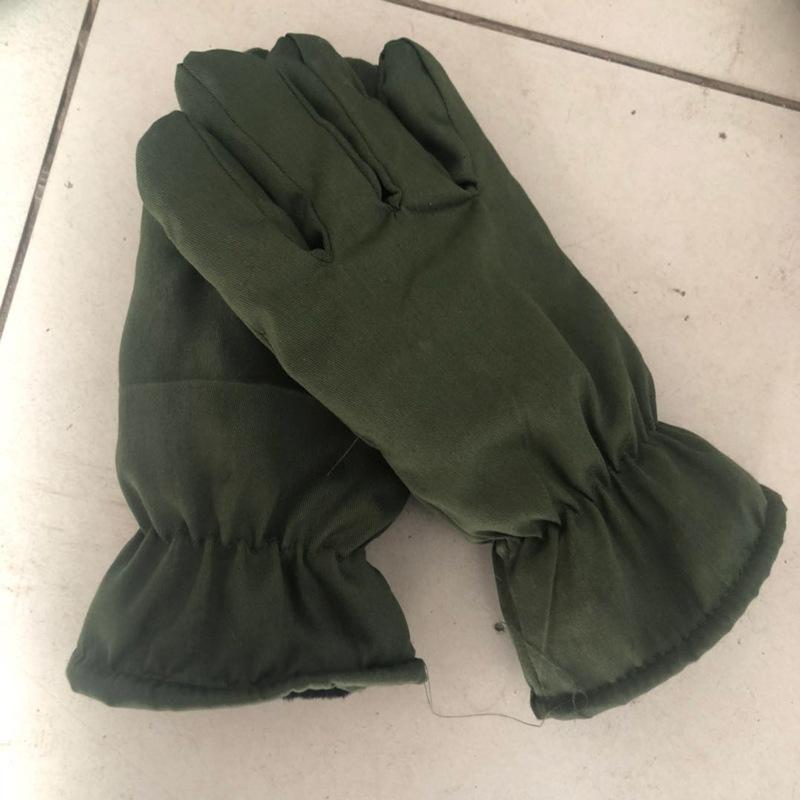 2個セット手袋 メンズ 男性用 秋冬 冬季 保温 耐摩耗 作業用 羊革 シープスキン グローブ 緑 グリーン