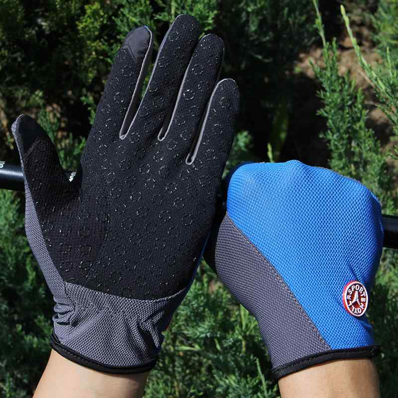 2個セット手袋 レディース 春夏 アウトドア スポーツ 登山用 全指手袋 薄手 通気性 メッシュ 滑り止め タッチパネル対応 男女兼用 自転車運転 日焼け防止 接片 ブルー ブラック グレー ピンク系・機能: 日焼け防止.滑り止め.タッチパ...