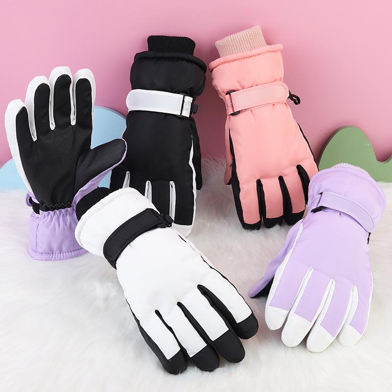 手袋 男女兼用 スキー グローブ 防水 防寒 裏起毛 厚手 綿 滑り止め 丈夫 暖か タッチパネル スマホ対応 冬・カテゴリ: スキー手袋・機能: 防水・機能: 防滑・機能: 防風・機能: 保温・・カラー: ブラック(タッチパネル対応).ホ...