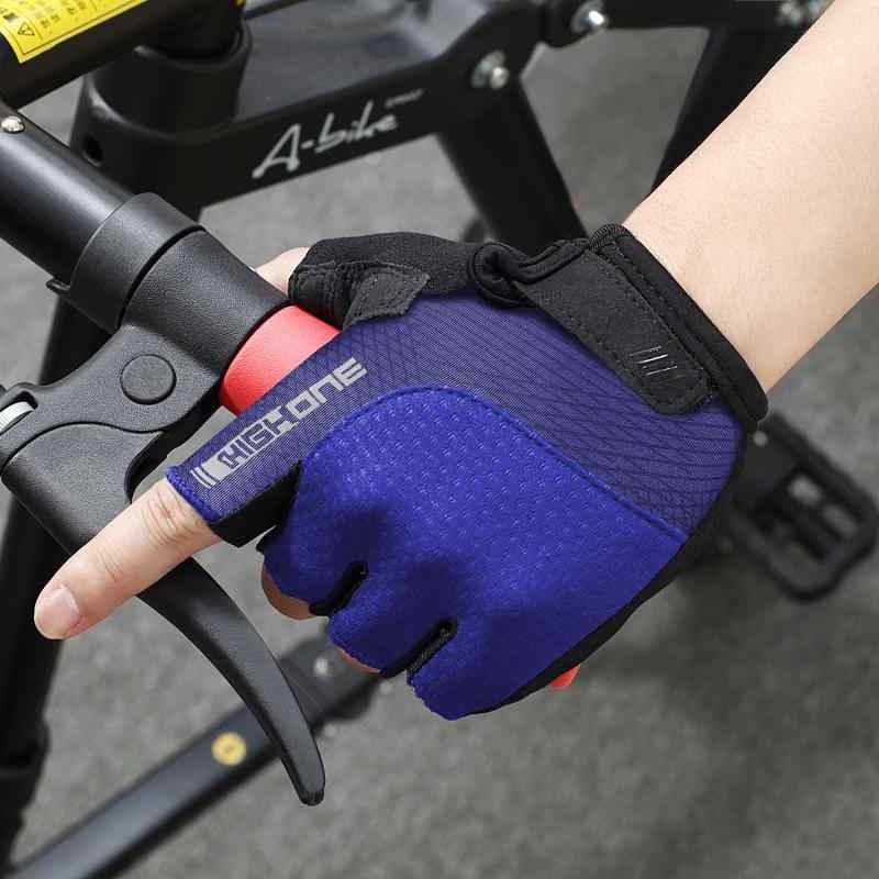 手袋 メンズ レディース 自転車 バイク アウトドア スポーツ 耐摩耗 衝撃吸収 通気性 滑り止め 紫红色 宝藍色 军绿色 ポリエステル 春夏・機能: 防滑・スタイル: 個性・種類: 半指手袋・カラー: 紫紅色.宝藍色.军绿色・サイズ: S...