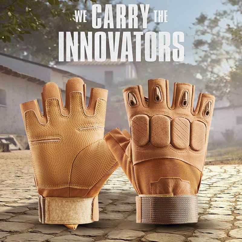 手袋 男性用 半指グローブ 登山 保護 スポーツ 耐摩耗性 アウトドア ミリタリー 特殊部隊 サイクリング 秋・タイプ: 半指・カラー: ブラック.グリーン.ベージュ・サイズ: M.L.XL・・主な素材の含有量: 81-95%・スタイル: ...