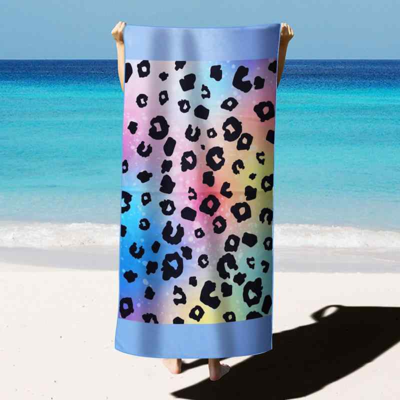 2個セットビーチタオル 吸水速乾タオル 超極細繊維 スポーツタオル 水泳 バスタオル 70x140cm・素材: 超極細繊維・重量: 約 約200～300g・カラー: 斑点・サイズ: 70cm×140cm・糸の太さ: 32