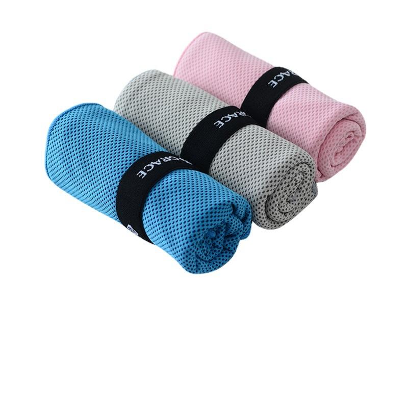 タオル レディース メンズ 接触冷感 スポーツタオル ジム 吸汗 速乾 ランニング 手首 ピンク系 ブルー グレー・素材: ナイロン・カラー: ピンク.ブルー.グレー・サイズ: 30×100cm・重量: 約 約50g・対象: 男女兼用・カテ...