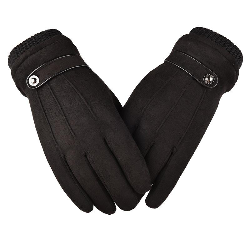 手袋 メンズ 男性用 スエード調 秋冬 防寒 接触温感 防風 防雨 サイクル バイク グローブ スマホ対応 裏起毛 ブルー ブラック グレー・カテゴリ: 手袋・素材: スエード・対象: 男性・機能: 保温・カラー: ブルー, ブラック, グ...