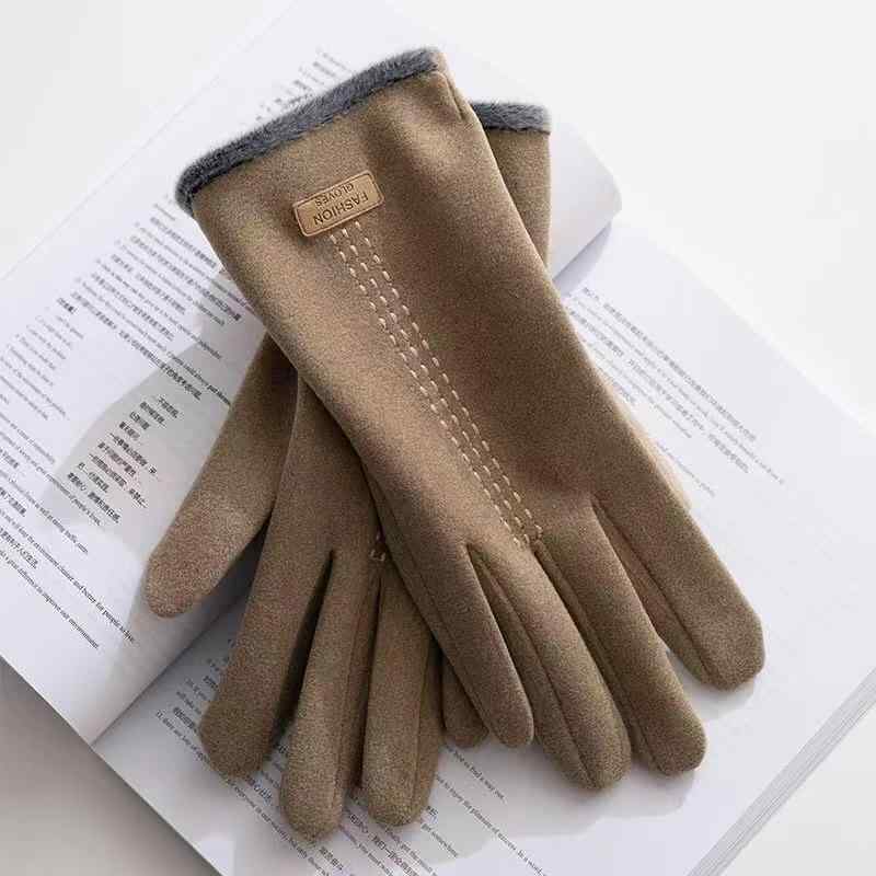 2個セット手袋 男性用 秋冬 防風 接触式パネル対応 手袋 学生 自転車 バイク 運転 あったか 黒 ブラック グレー カーキ