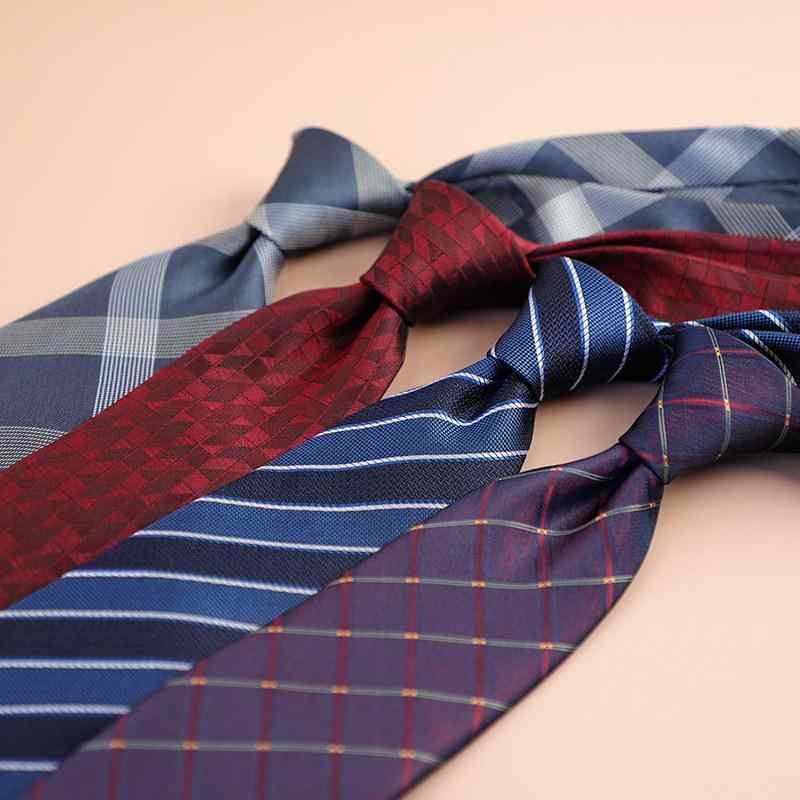 ネクタイ 男性用 ビジネス レギュラータイ 8cm幅 ストライプ チェック柄 フォーマル 紳士 おしゃれ ギフト プレゼント・カテゴリ: 領帯・スタイル: 行政・素材: 真絲・柄: 条紋・対象: メンズ・カラー: 1号, 2号, 3号, 4...