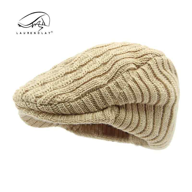 ベレー帽 レディース 秋冬 ニット帽 裏起毛 防寒 保温 キャップ メンズ レトロ 英国風 ニュースボーイキャップ 普段使い・カテゴリ: ベレー帽・サイズ: 均码 約55-59cm・色: ブラック.グレー.ネイビー.コーヒー色.灰みがかった...