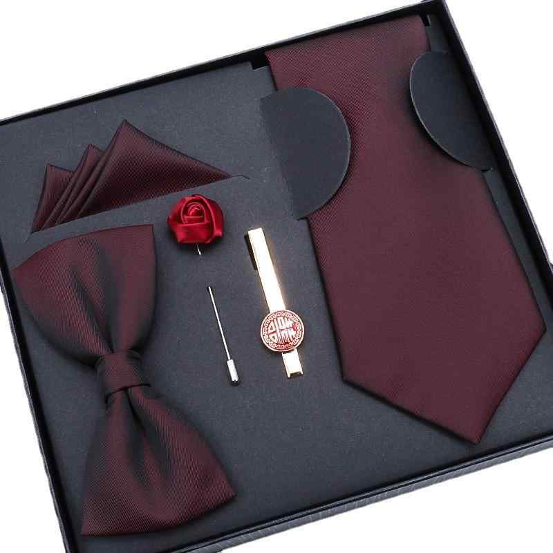 2個セットネクタイ メンズ フォーマル 5点セット ストライプ 領収証 結婚式 新郎 礼服 ビジネス 8cm ポリエステル