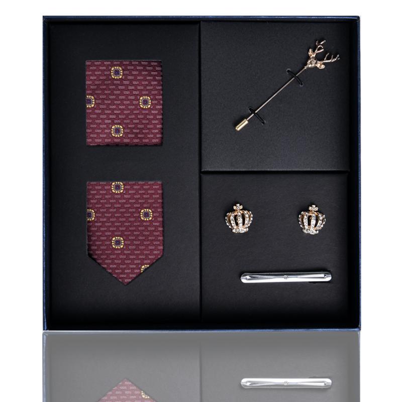 ネクタイ メンズ 5点セット ストライプ柄 ポリエステル ビジネス フォーマル