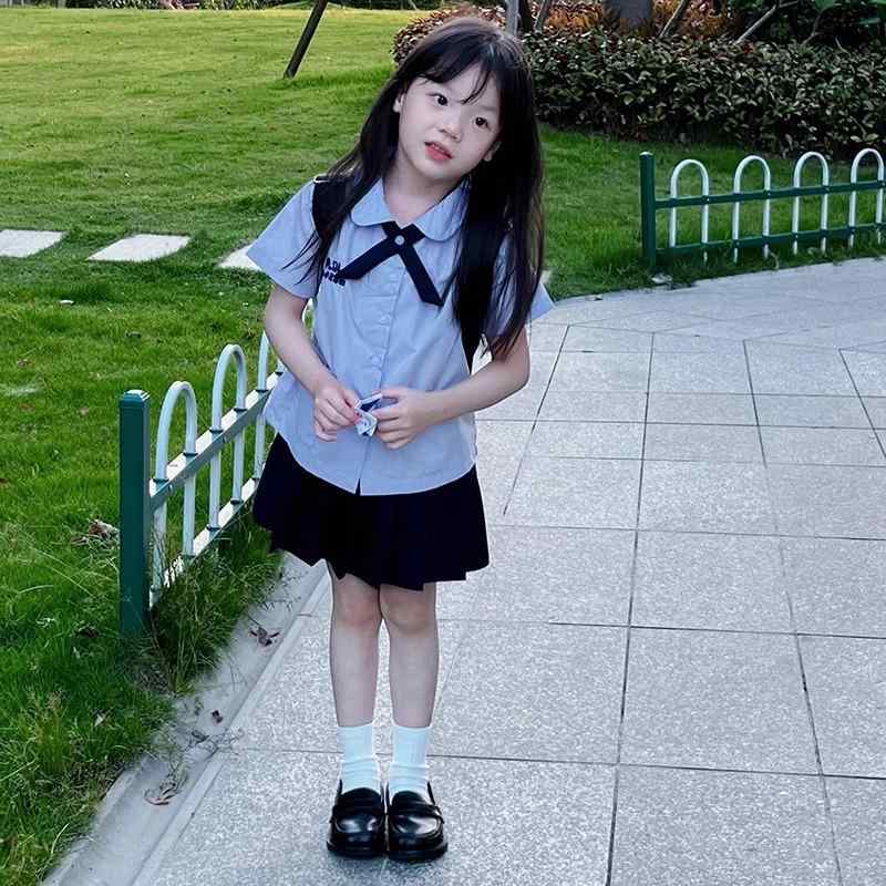 キッズ ダンス衣装 女の子 タイ風 制服 セットアップ 子供服 半袖 長袖 シャツ スカート 幼稚園 小学生 中学生 フォーマル 卒業式 発表会 民族衣装 ポリエステル かわいい