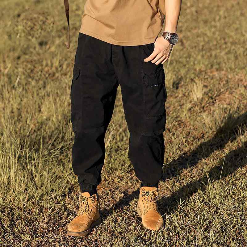 パンツ メンズ アウトドア ワークパンツ カーゴパンツ 登山 トレッキング ズボン ボトムス 多ポケット 薄手 グレー グレー ポリエステル