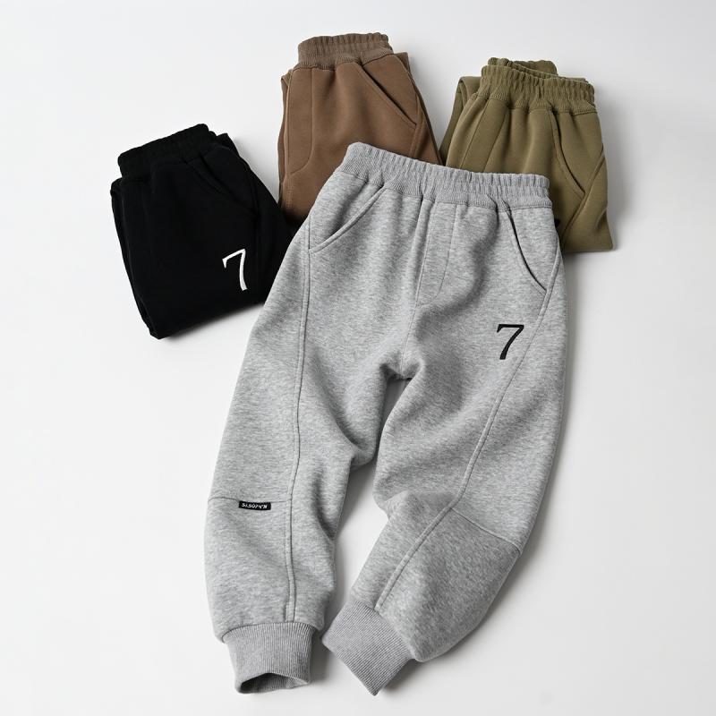 子供用パンツ 男女兼用 無地 刺繍 ゆったり スポーツ ロングパンツ 春秋 中大童 110cm 120cm 130cm 140cm 150cm 160cm 綿・スタイル: カジュアル・主な素材: 綿60%・対象: 中大童・パンツ丈: 長ズボ...