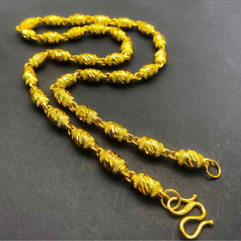 2個セットネックレス メンズ レディース 18K 金メッキ ゴールド 幾何学模様 エレガント 高見え アレルギー対応 ペンダント 60cm・素材: 銅合金・加工方法: 電気メッキ・デザイン: 幾何学・チェーンタイプ: レギュラーチェーン・多...