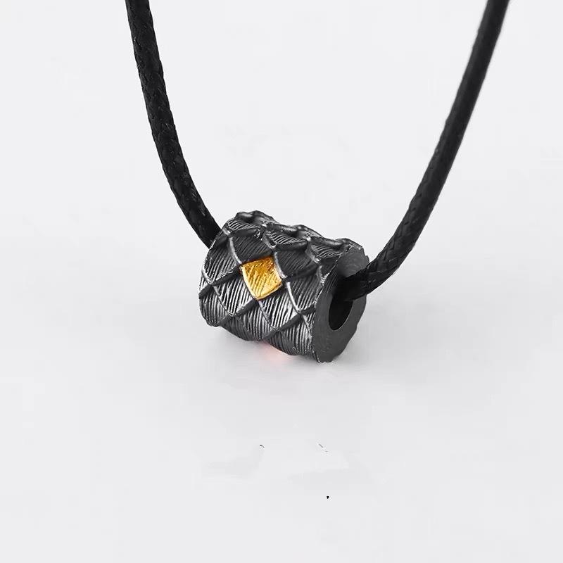 ネックレス メンズ レディース 龍 スケール ペンダント 鎖骨 チェーン ユニセックス 電気メッキ加工 文芸 レトロ 美ラード風・素材: 銅・処理: 電気メッキ・スタイル: 文芸復古・カテゴリ: ネックレス・対象: 男女兼用・流行要素: 自...