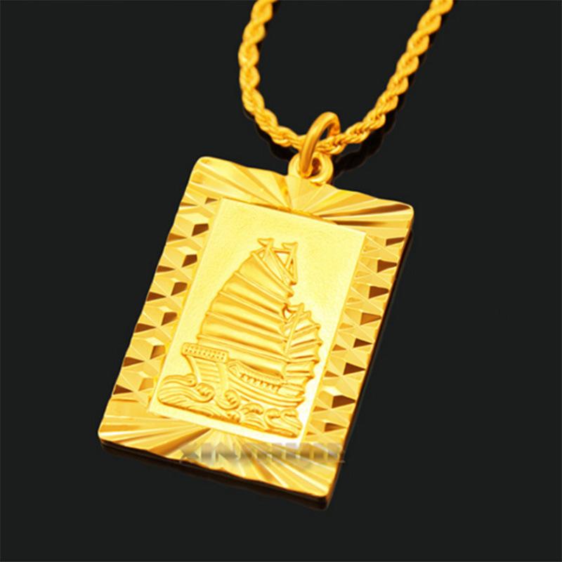 ネックレス メンズ レディース 砂金 一帆風順 ペンダント 方形 祥雲 福の字 ドロップ 男女兼用 電気メッキ加工 ゴールド アクセサリー・スタイル: OL・商品カテゴリ: ネックレス・・カラー: ゴールド・モチーフ: 福・主な対象地域: ...