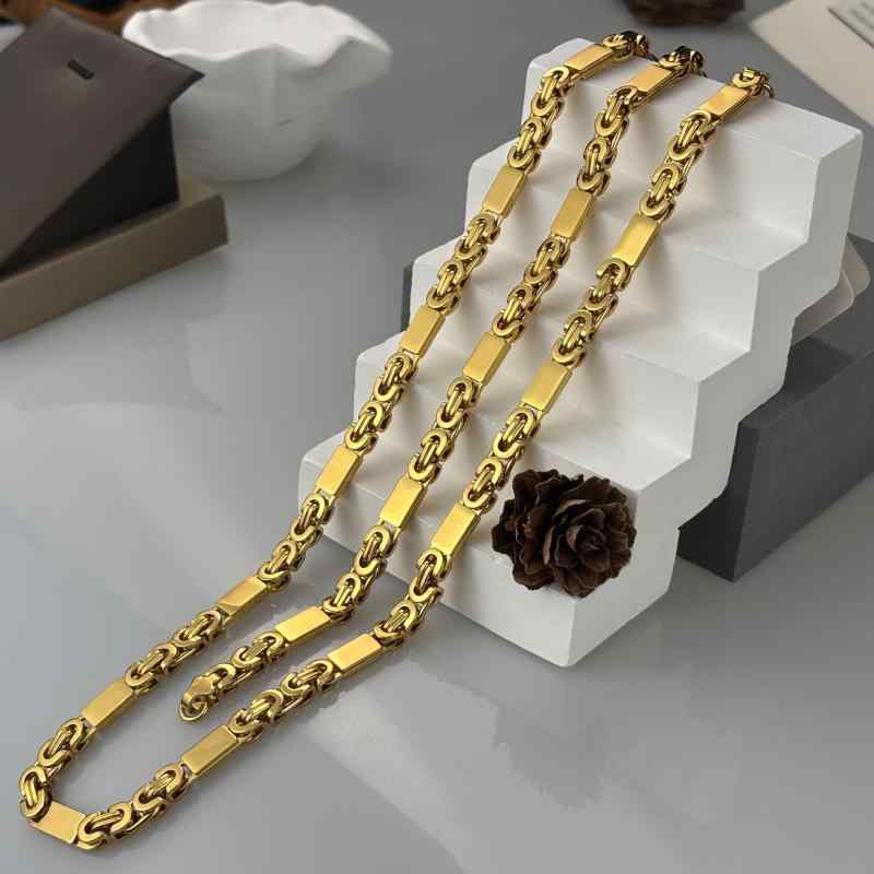 ネックレス メンズ 男性用 ヒップホップ ステンレス スチール U字型 幾何学模様 古巴チェーン ゴールド ブラック シルバー シルバー 手 chain ブレスレット バングル セット パーティー カジュアルスタイル・素材: ステンレス・処...