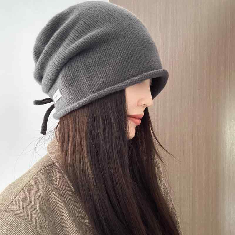 ニット帽 男女兼用 ウール 羊毛 ビーニー 堆堆帽 保温 防寒 クリームグレー ブラック レッドブラウン ブラウン レトロレッド ベージュ・カテゴリ: ニット帽・スタイル: エレガント.シンプル.・素材: 羊毛・カラー: クリームグレー.ブ...