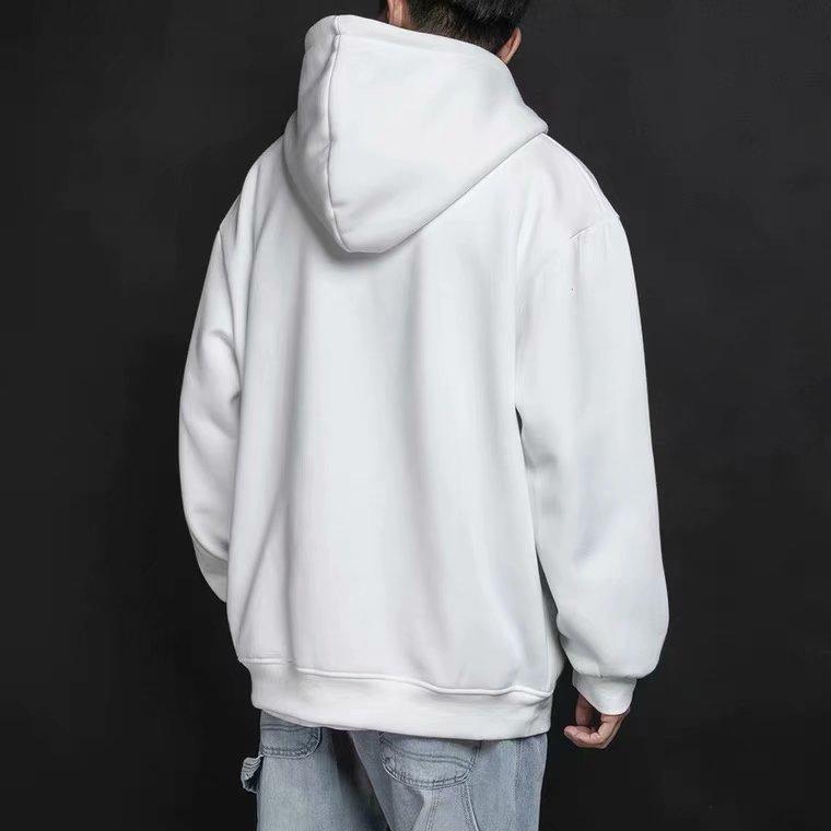 パーカー メンズ 男性用 秋冬 裏起毛 フーディ スウェット 白 無地 トップス 長袖 普段使い 部屋着 スポーツ 運動着