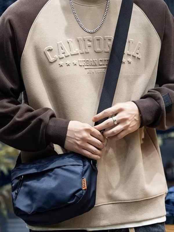 トレーナー メンズ 男性用 裏起毛 スウェット プルオーバー ビッグシルエット レトロ 配色 切り替え 長袖 トップス 普段使い 春秋冬 カーキ グレー・カテゴリ: スウェット/トレーナー・・袖丈: 長袖・厚さ: 裏起毛・柄: 文字・フィッ...
