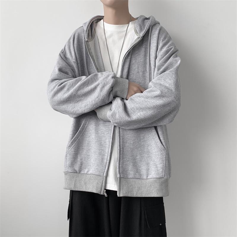 パーカー メンズ スウェット フルジップ 長袖 無地 フード付き 男性用 トップス ライトアウター カジュアル スポーティー 秋冬 部屋着 ルームウェア 黒 グレー・カテゴリ: パーカー/トレーナー・スタイル: カジュアル・袖丈: 長袖・ネ...
