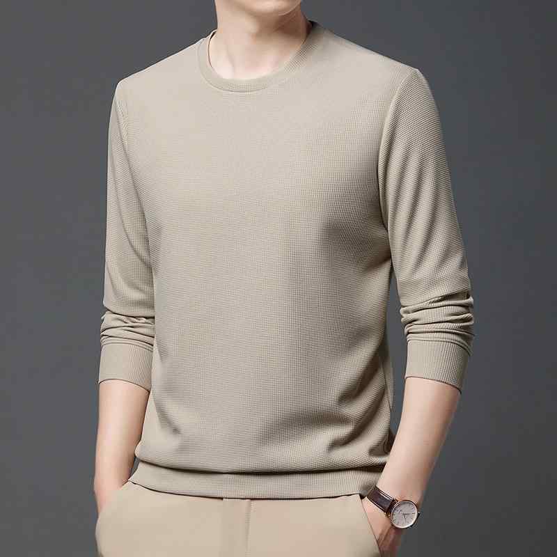 スウェット メンズ 男性用 ワッフル 長袖 トレーナー プルオーバー トップス カットソー 伸縮性 無地 春秋 普段使い ルームウェア 部屋着 ブラック ネイビー レッド グリーン ベージュ・カテゴリ: トレーナー/フリース・スタイル: 軽...