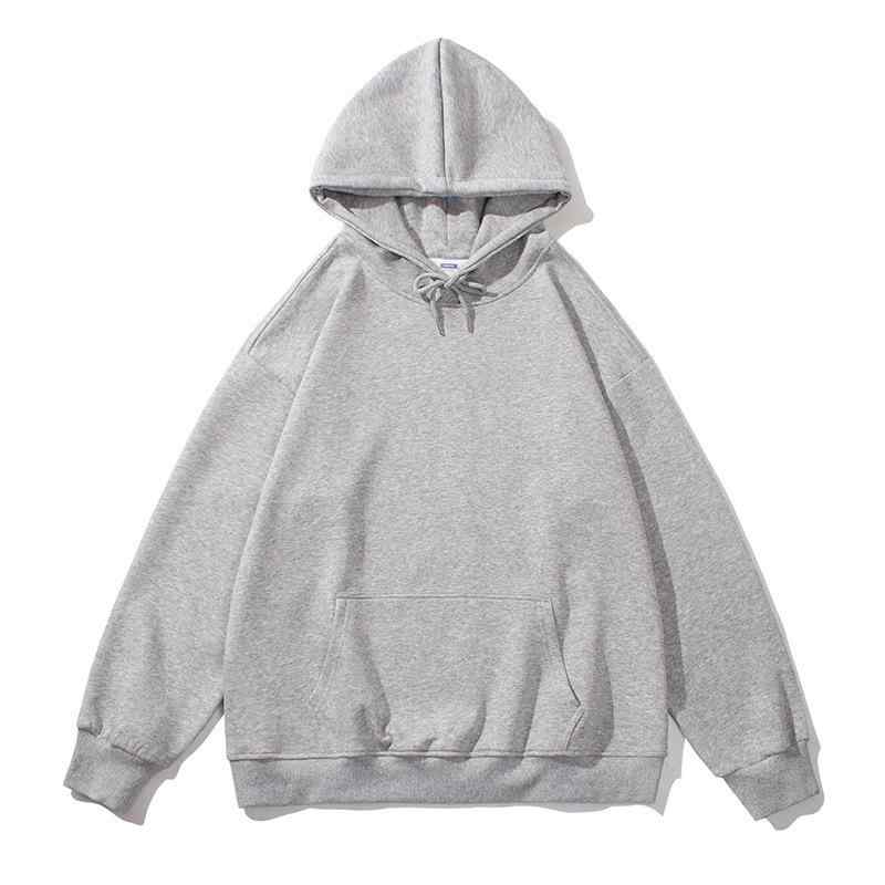 パーカー メンズ 厚手 裏起毛 スウェット 無地 プルオーバー 秋冬 ビッグシルエット スポーツ カジュアル ウェア トップス 黒 白 グレー・カテゴリ: 卫衣/绒衫・スタイル: スポーツ・袖丈: 長袖・フード: あり・厚さ: 厚手・主な素...