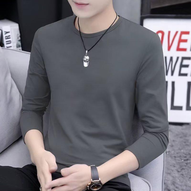 Tシャツ メンズ 男性用 長袖 カットソー プルオーバー 無地 春秋 薄手 修身 白 黒 青 ワインレッド 緑 グレー カーキ・カテゴリ: Tシャツ/スウェット ・スタイル: カジュアル ・袖丈: 長袖 ・ネックライン: ラウンドネック ・...