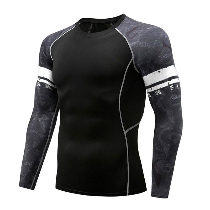 Tシャツ 男性用 アウトドア 弾力性 速乾 吸汗 スポーツ ウェア トレーニング ウェア 長袖 筋肉 プロモデル 運動着 ポリエステル スポーティー カジュアル 春夏 秋冬・商品カテゴリ: Tシャツ・柄: プリント・対象年齢: 成人・対象性...
