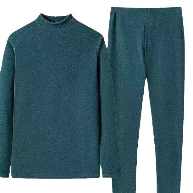 2個セットメンズ 部屋着 上下セット 徳绒（起毛）防寒インナー 長袖 トップス 長ズボン 秋冬 普段使い 休闲套装・カテゴリ: メンズカジュアルセットアップ・スタイル: 韓国・・パンツ丈: 長ズボン・袖丈: 長袖・主な素材: ポリエステル8...