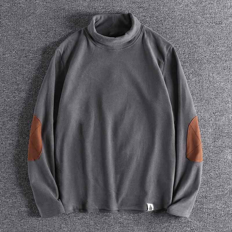 2個セットTシャツ メンズ 秋冬 ハイネック 暖かい プルオーバー トップス 長袖 カットソー スリム ポリエステル 無地 カジュアル 普段使い 部屋着 グレー カーキ ネイビー・スタイル: 韓国・柄: -・フィット: スリム・対象年齢: ...