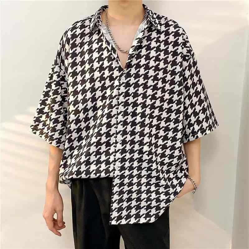 シャツ メンズ 男性用 半袖 ポリエステル 接触冷感 配色 カジュアル ルーズ 開襟 羽織り 夏物 サマー リゾート・カテゴリ: シャツ・スタイル: 韓国・タイプ: カーディガン・フィット: ルーズ・襟: 襟付き・袖丈: 半袖・柄: 配色・...