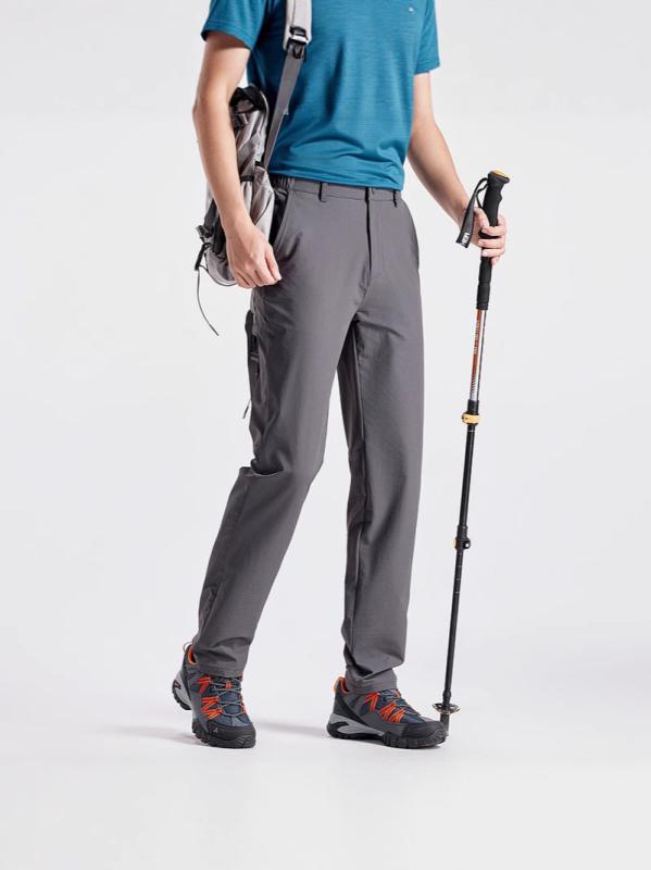 パンツ 男性用 スポーツ ズボン 薄手 ストレート 伸縮性 接触冷感 ミドルウエスト 無地 普段使い レジャー アウトドア 浅グレー 深グレー ブラック カーキ・カテゴリ: カジュアルパンツ・スタイル: スポーツカジュアル・対象: メンズ・...