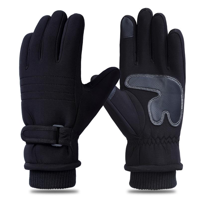20個セット手袋 男性用 防寒グローブ バイク オートバイ 滑り止め スマホ対応 防風 防水 裏起毛 冬