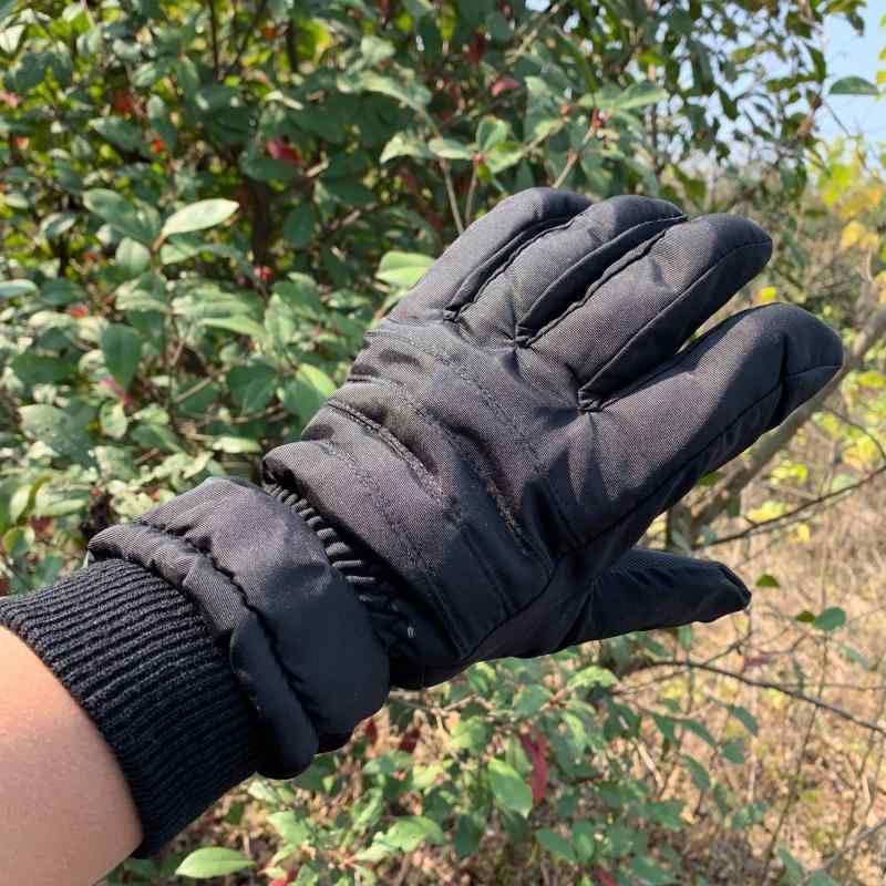 手袋 男性用 裏起毛 スキーグローブ 秋冬 防風 防水 防寒 バイク グローブ ポリエステル 普段使い