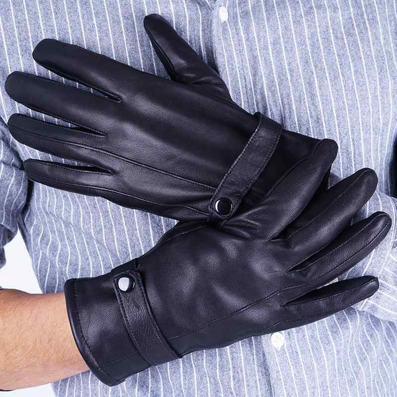 2個セット手袋 メンズ 男性用 ビジネス レザー グローブ 秋冬 加絨 裏起毛 革 手袋 シンプル おしゃれ 冬 シープスキン 皮革 あったか 防寒 暖かい 黒・機能: 保温・種類: 分指手袋・色: 黒・サイズ: S, M, L, XL・対...