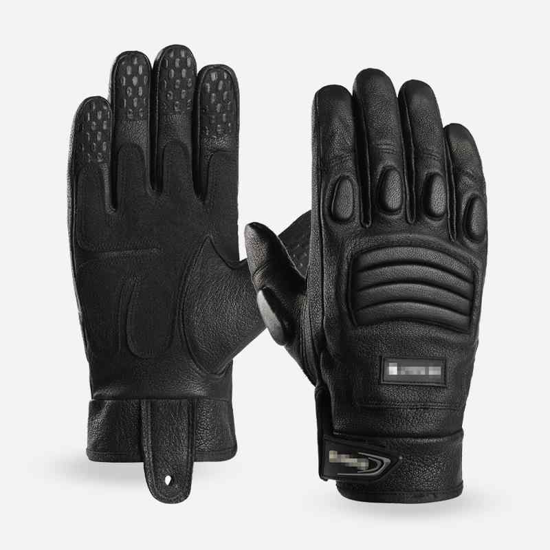 2個セット手袋 男性用 タクティカルグローブ スマートフォン対応 フルフィンガー オートバイ 冬季 訓練 防寒 ブラック