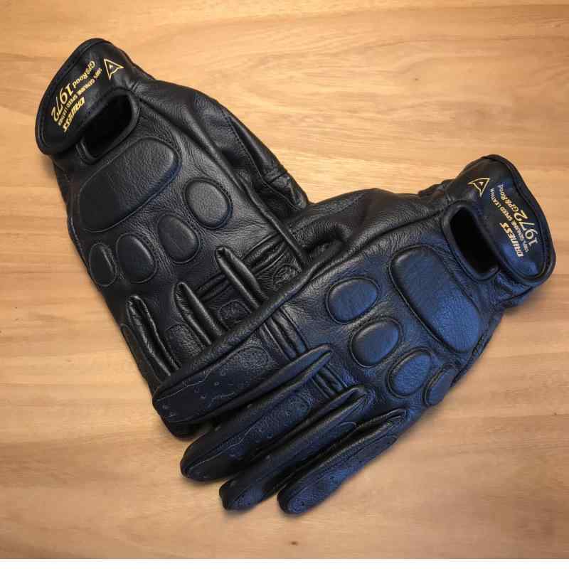 手袋 男性用 バイク グローブ 牛革 秋冬 防寒 運転 接触冷感 スマホ対応 黄色 黒