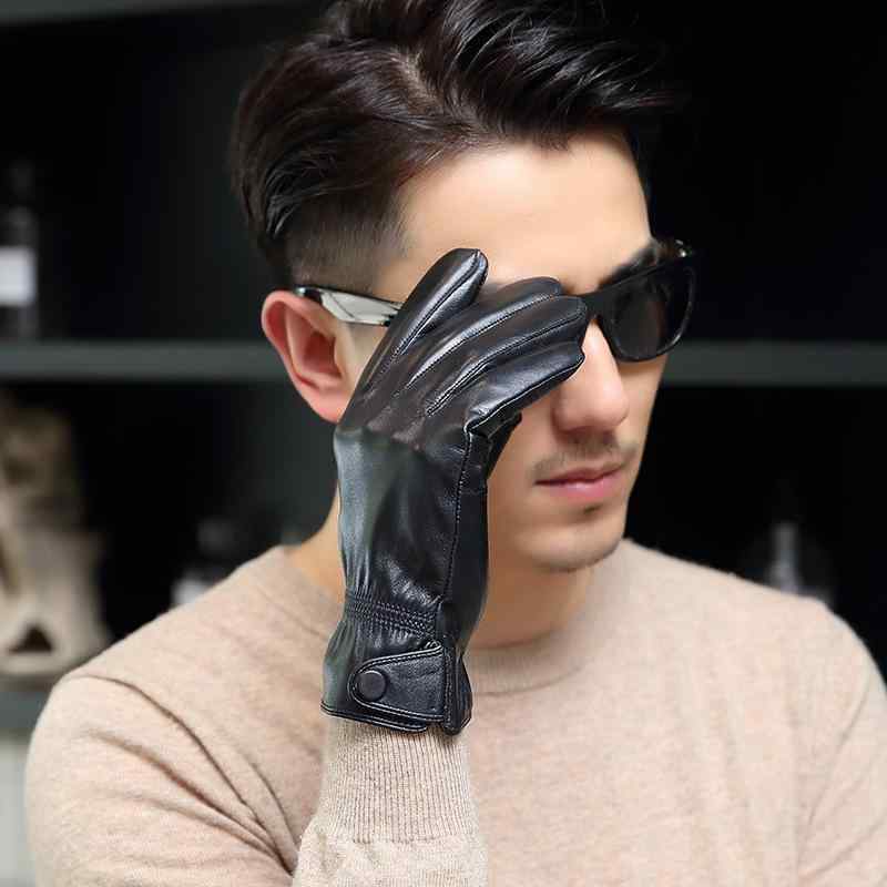 2個セット手袋 メンズ 男性用 春秋 薄手 タッチパネル対応 革 シープスキン グローブ バイク用 保温・皮质特征: 山シープスキン・機能: 保温・スタイル: 分指手袋・カラー: ブラック・サイズ: M, L, XL・生地: 革・製品カテゴ...