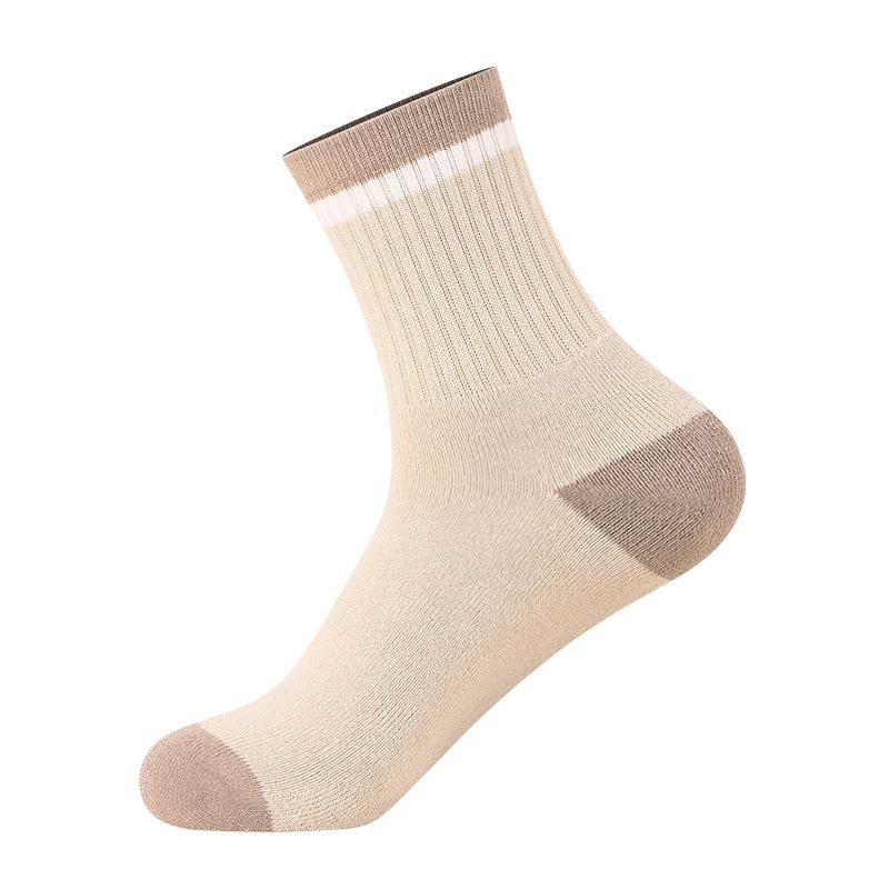 靴下 レディース 厚手 パイルソックス 中筒ソックス カラフル ソックス 秋冬 カジュアル 綿 混紡 暖かい 冷え取り 防寒 女性用 くつ下・素材: 精梳棉・機能: 吸汗・柄: 拼色・適用性別: 男・対象年齢: （18-40周岁）・主な素材...