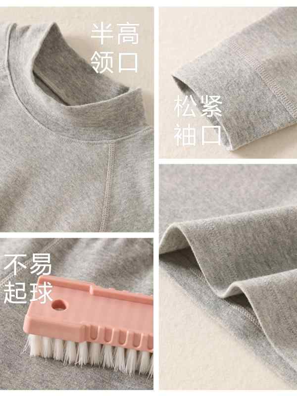 子供用パジャマ トップス 2枚セット 日系 全綿 コットン 男の子 女の子 裏起毛 あったか 秋冬