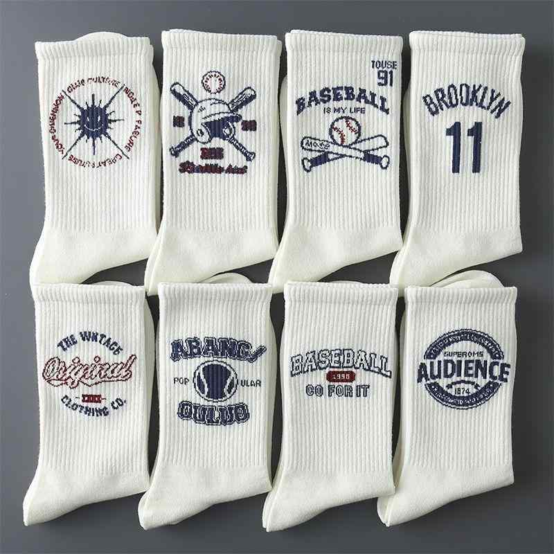 2個セット靴下 メンズ 男性用 中筒ソックス コットン 混紡 吸汗 防臭 スポーツ 野球 バスケットボール 秋冬