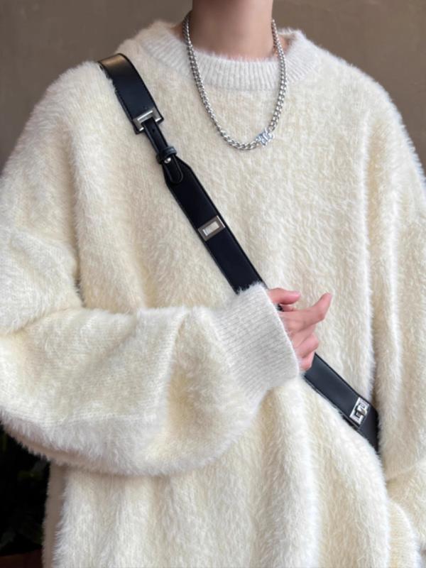 ニット メンズ ニットトップス セーター 男性用 秋冬物 ゆったり 無地 長袖 ハイネック 暖かい 防寒 韓国 カジュアル 普段使い リラックスウェア 部屋着 ブラック ベージュ ブラウン・カテゴリ: ニット・スタイル: プルオーバー・シル...