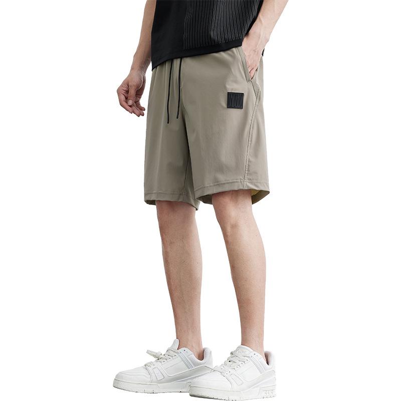 ハーフパンツ メンズ 5分丈 接触冷感 スポーツ 短パン 男性用 薄手 伸縮性 グレー 普段使い アウトドア・カテゴリ: カジュアルパンツ・・対象: 男性・デザイン: ベーシック・パンツ型: ストレート・パンツ丈: ショート・ウエスト: ミ...