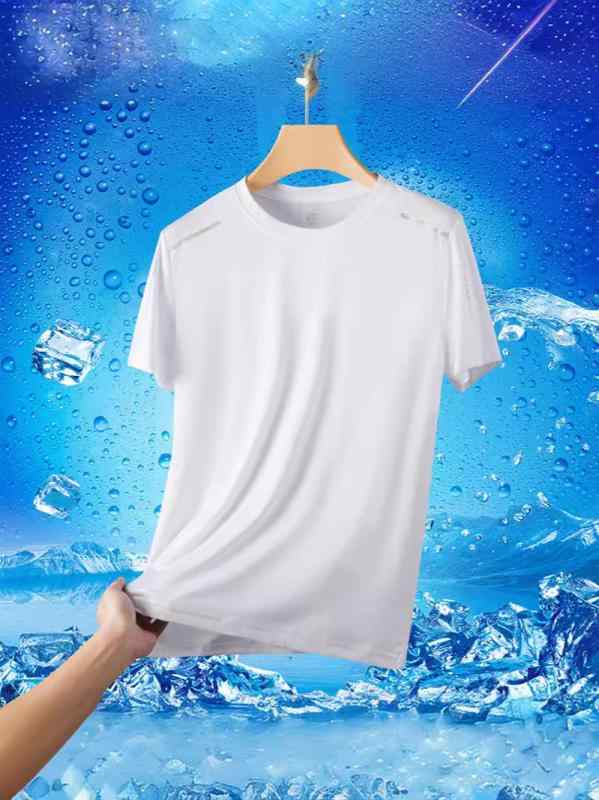 Tシャツ メンズ 男性用 薄手 接触冷感 接触涼感 半袖 ポリエステル 宽松 通気性 ストライプ スポーティー 運動着 普段使い 白 グレー 黒 紺・カテゴリ: Tシャツ・スタイル: 軽熟カジュアル・柄: ストライプ・フィットタイプ: ルー...