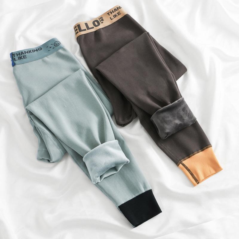 メンズ あったか 保温インナー 男性用 防寒 厚手 裏起毛 レギンス スパッツ 綿 ズボン下 黒 ブラック グレー 部屋着 普段使い